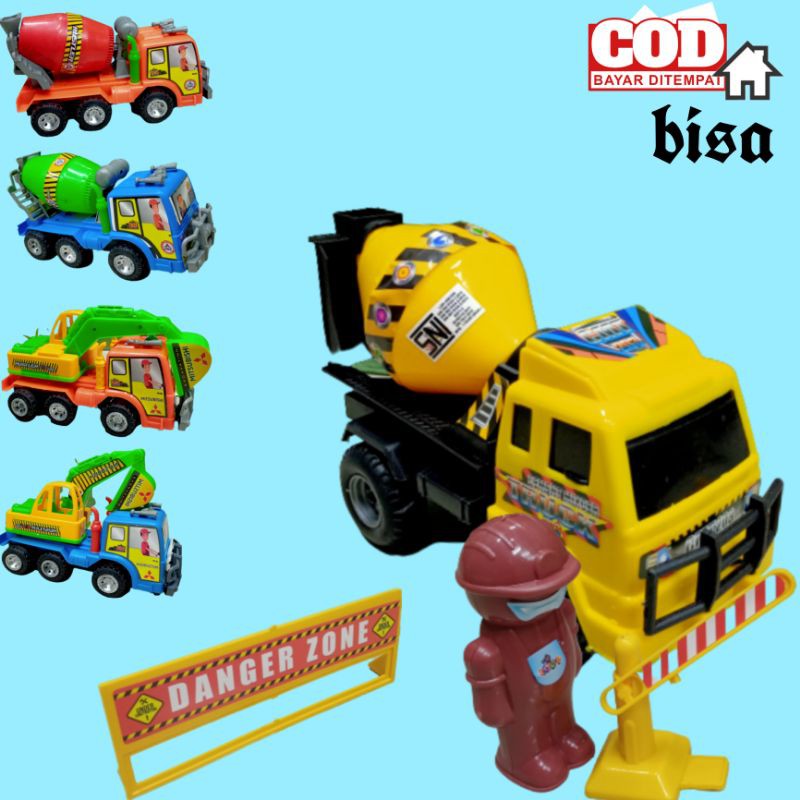 Jual TRUK PROYEK_MAINAN ANAK TRUCK PROYEK SERIES/MAINAN TRUK MUAT GARUK ...