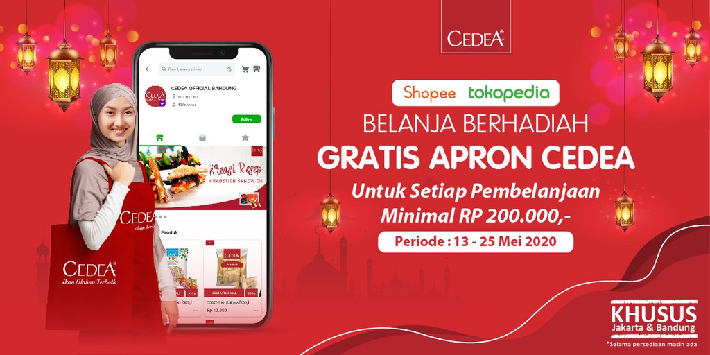 Toko Online CEDEA Official Shop | Shopee Indonesia