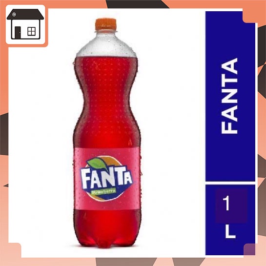 Jual Minuman Fanta Strawberry 1 Liter 1000ml | Shopee Indonesia