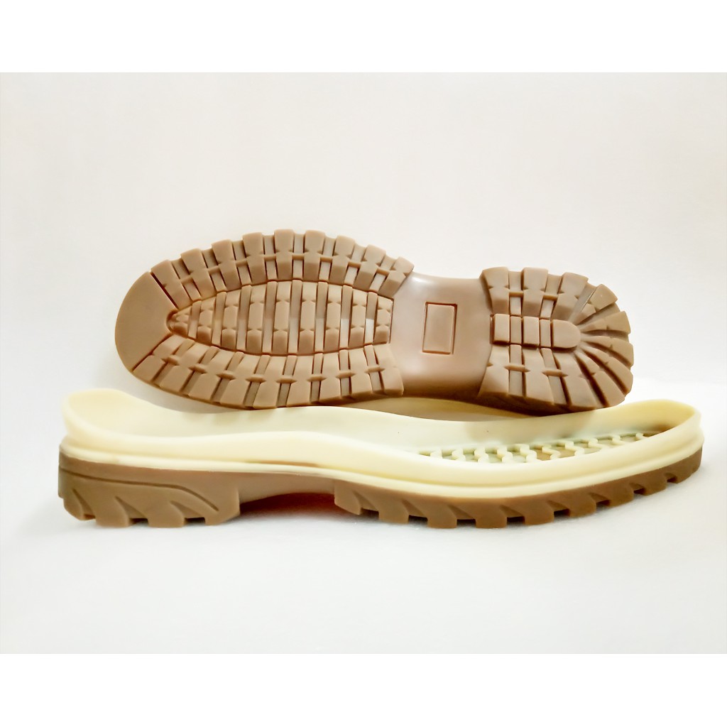 Jual insole sepatu sol sepatu boot safety dr kombinasi tan krem Bob ...