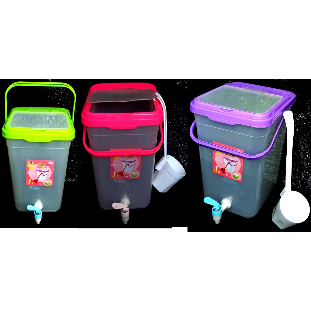 Jual Gratis Gayung Konteiner Es Buah > Dispenser Es Buah Berkran 15 ...