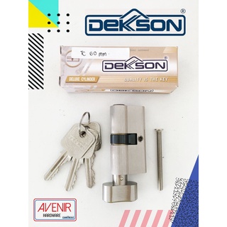 Jual Kunci Pintu Knop Putar 60 mm Cylinder Silinder Dekson TC DL 60mm ...