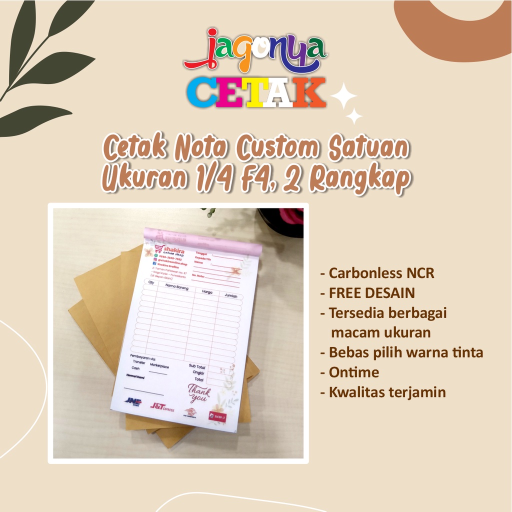 Jual Cetak Nota Custom Murah | Cetak Surat Jalan | Cetak Kwitansi ... Jual Cetak Nota Custom Murah | Cetak Surat Jalan | Cetak Kwitansi ...