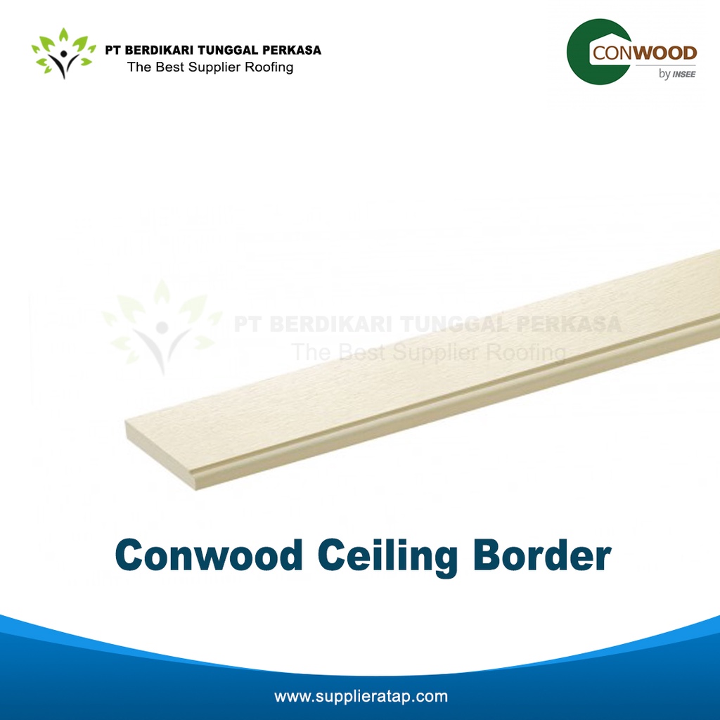 Jual Artificial Wood - Conwood Ceiling Border | Shopee Indonesia