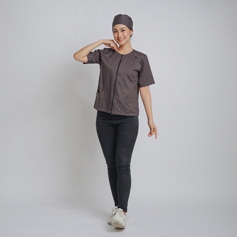 Jual Simply Lady suit/baju jaga/baju dokter/baju medis/scrub medis ...