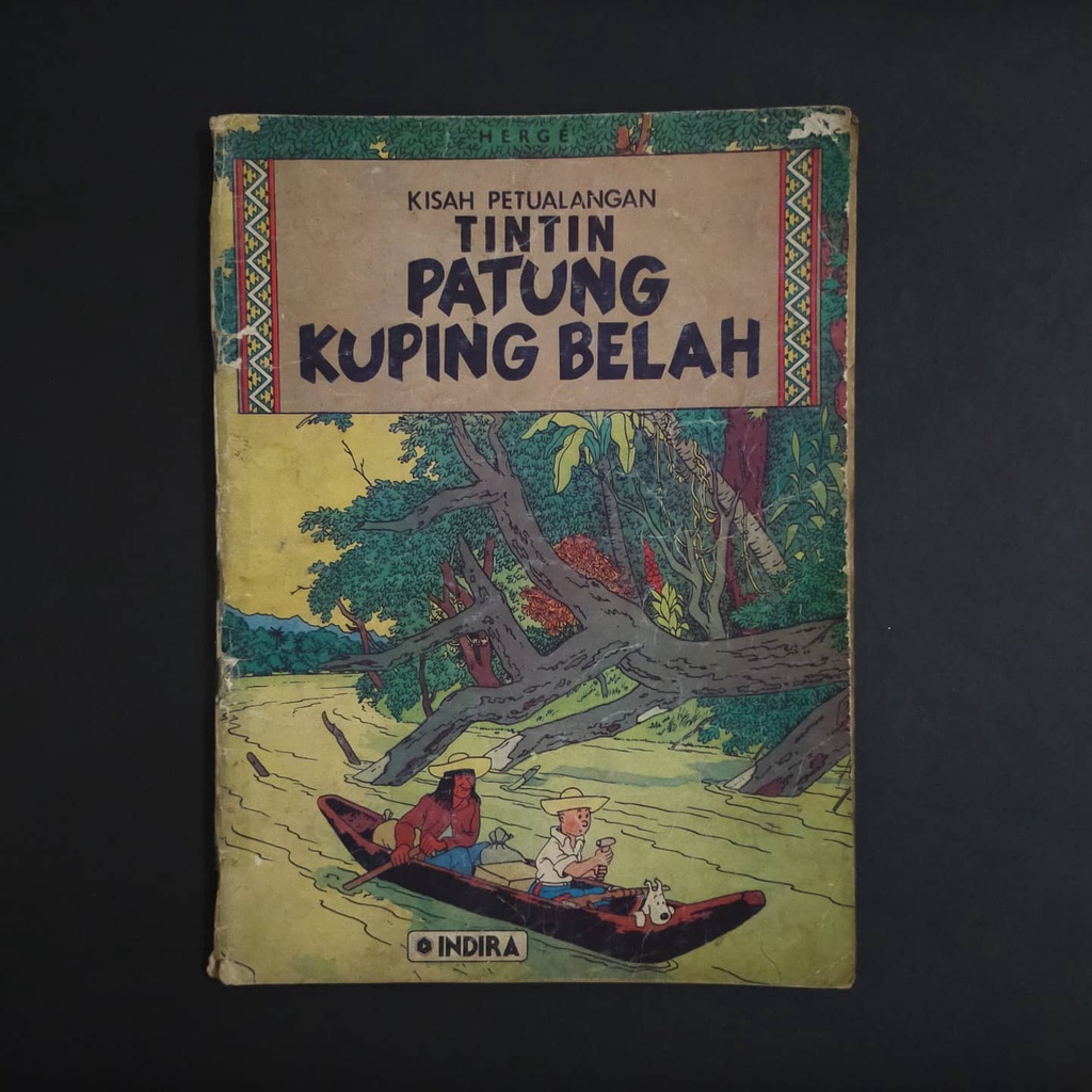 Jual Komik Cergam Eropa Langka Tintin Patung Kuping Belah | Shopee ...