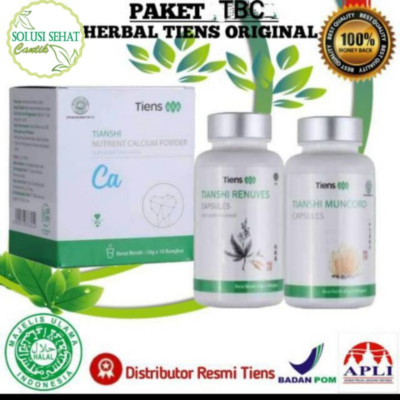 Jual Obat TBC / Batuk Darah / Tiens / Original (Kemasan Setengah paket ...