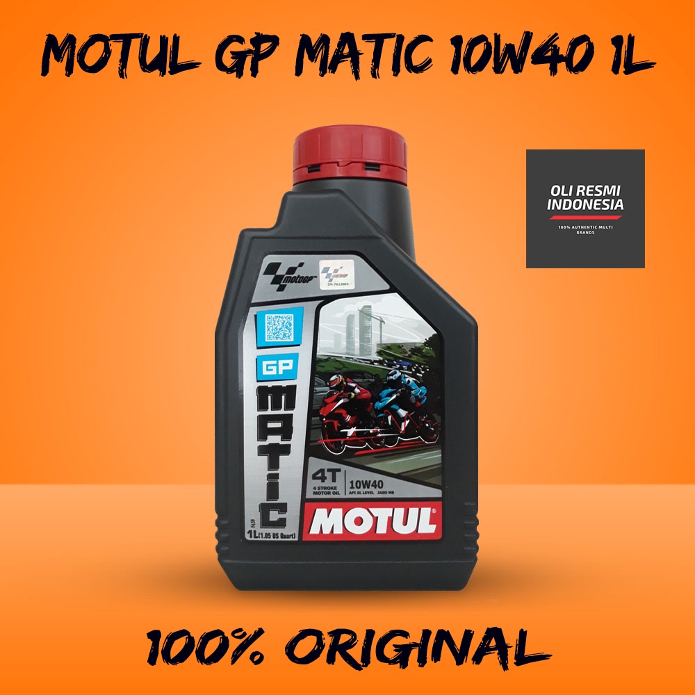 Jual MOTUL GP Matic 10W40 - 1L Oli Motor Matic | Shopee Indonesia