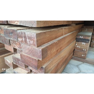 Jual Beam Balok Kayu Kalimantan Meranti Merah Rangka Tiang Bangunan ...