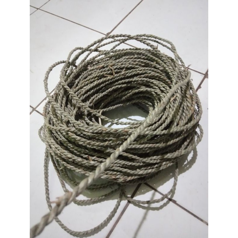 Jual Tali rami tali mendong tali rustik DIY diameter 5mm harga per ...