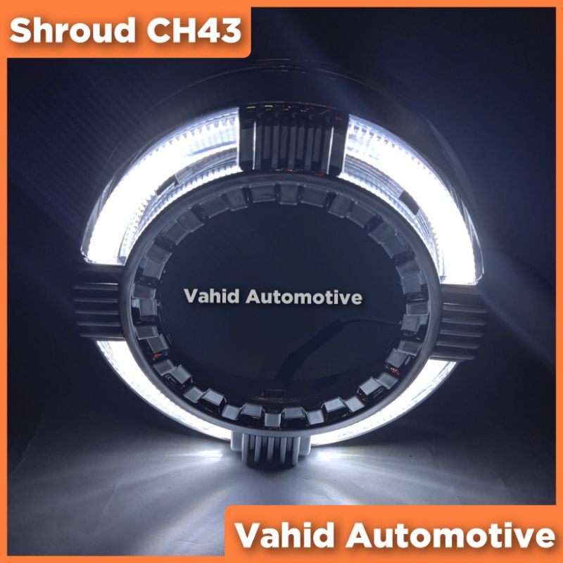 Jual CH43 | Shroud Casing Projector 3 inch Crystal Halos | Shopee Indonesia