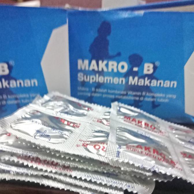 Jual makro b suplemen makanan multivitamin TERBAIK]] | Shopee Indonesia