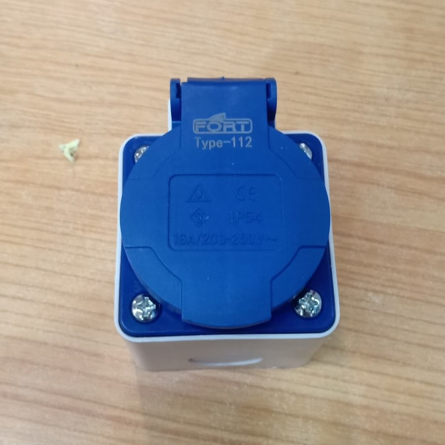 Jual PANEL SOCKET 112 2P 16A/250V Industrial Plugs & Sockets ( CEE ) | Shopee Indonesia