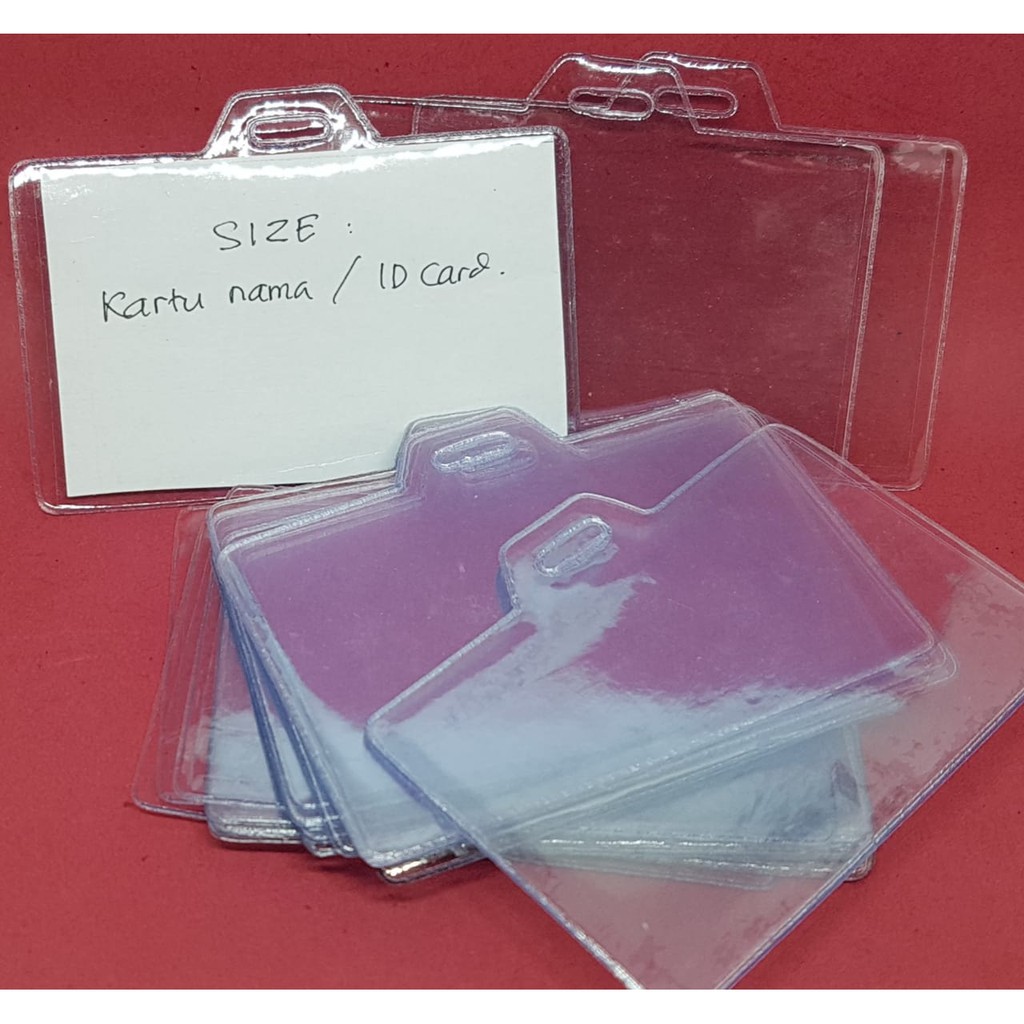 Jual TEMPAT ID CARD PLASTIK / PLASTIK ID CARD KARTU NAMA POTRET ...
