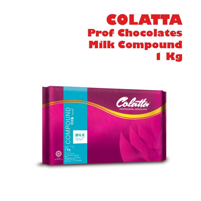 Jual COLATTA Milk Compound 1 KG / Coklat Susu Compound Collata 1kg ...