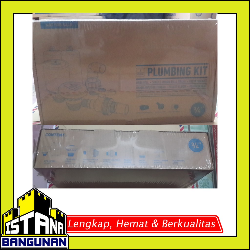 Jual stop keran kran watermur Plumbing kit radar oto level ball valve ...