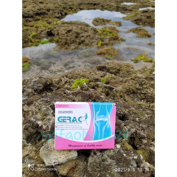 Jual GERAC Powder Effervescent Suplemen Sendi (Glucosamine, Chondroitin ...