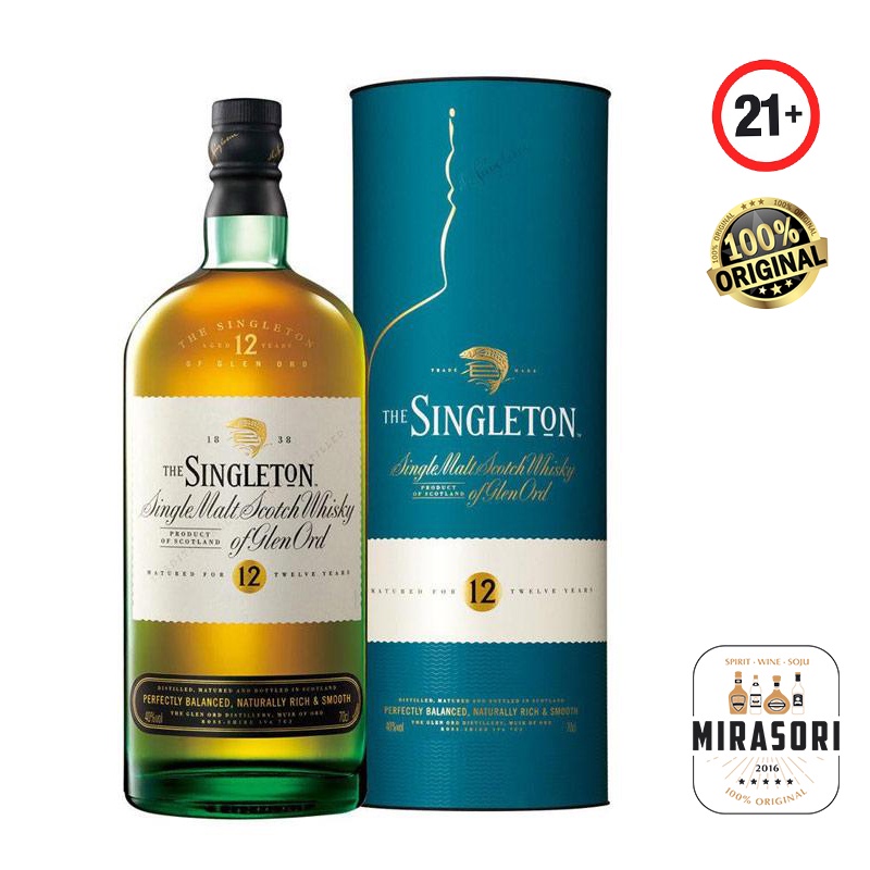 Jual Singleton 12 Years Old Glen Ord Sherry Cask Finished Scotch Whisky Original | Shopee Indonesia