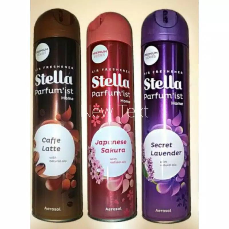 Jual STELLA AEROSOL PREMIUM SERIES isi 350 + 50ml | Shopee Indonesia