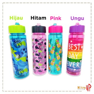 Jual Botol Minum plastik 650ml - Botol Minum Lucu - Botol Minum H8008 ...