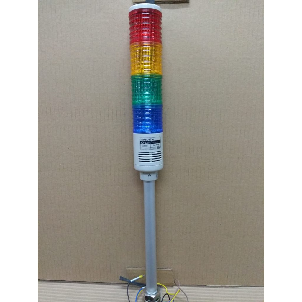 Jual Jual Tower Light ST45L-BZ-4-24VDC RAGB QLight | Shopee Indonesia