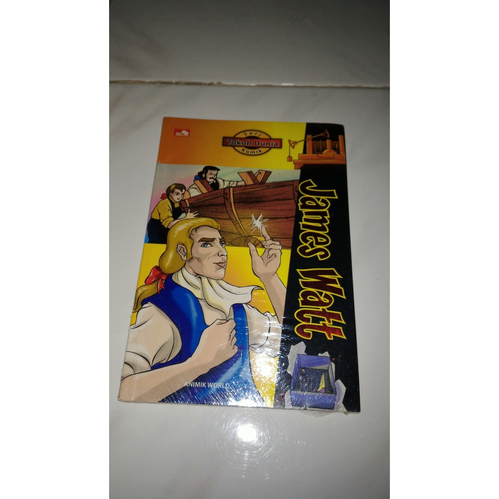 Jual Komik seri tokoh dunia James watt Animik world | Shopee Indonesia Jual Komik seri tokoh dunia James watt Animik world | Shopee Indonesia