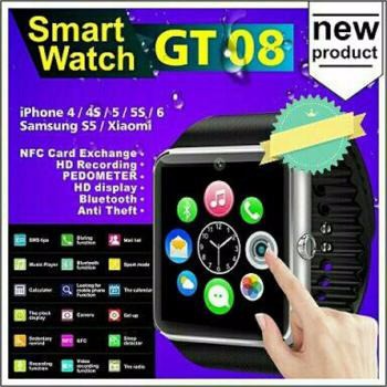 Jual Smartwatch GT 08 For Android & IOS (JAM TANGAN PINTER) | Shopee Indonesia
