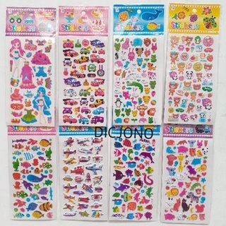 Jual Gambar Tempel Sticker Timbul / Sticker Karakter Anak | Shopee ...