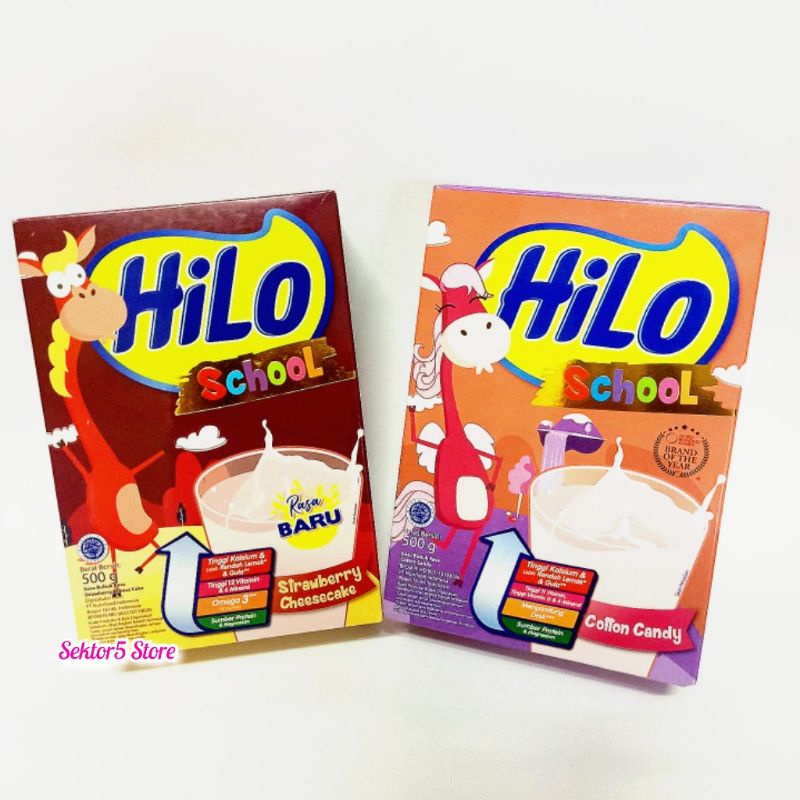 Jual Hilo School Cotton Candy/Strawberry Cheesecake/Bubble gum/Honey ...