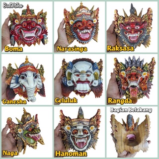 Jual Dekorasi Dinding Topeng Pewayangan Hindu Topeng Ganesha Topeng ...