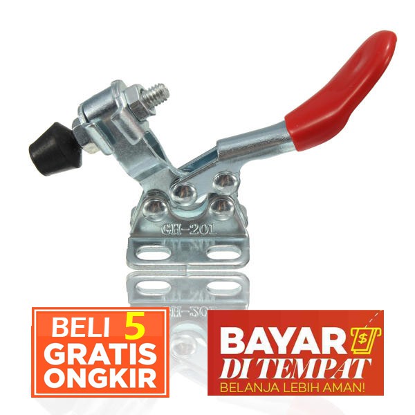 Jual Toggle Clamp Klem Toggle Model GH201 untuk Menjepit Kaca Kayu ...