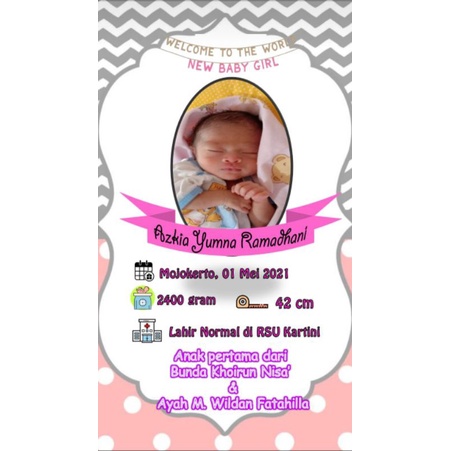 Jual photo frame baby - bingkai kelahiran bayi | Shopee Indonesia