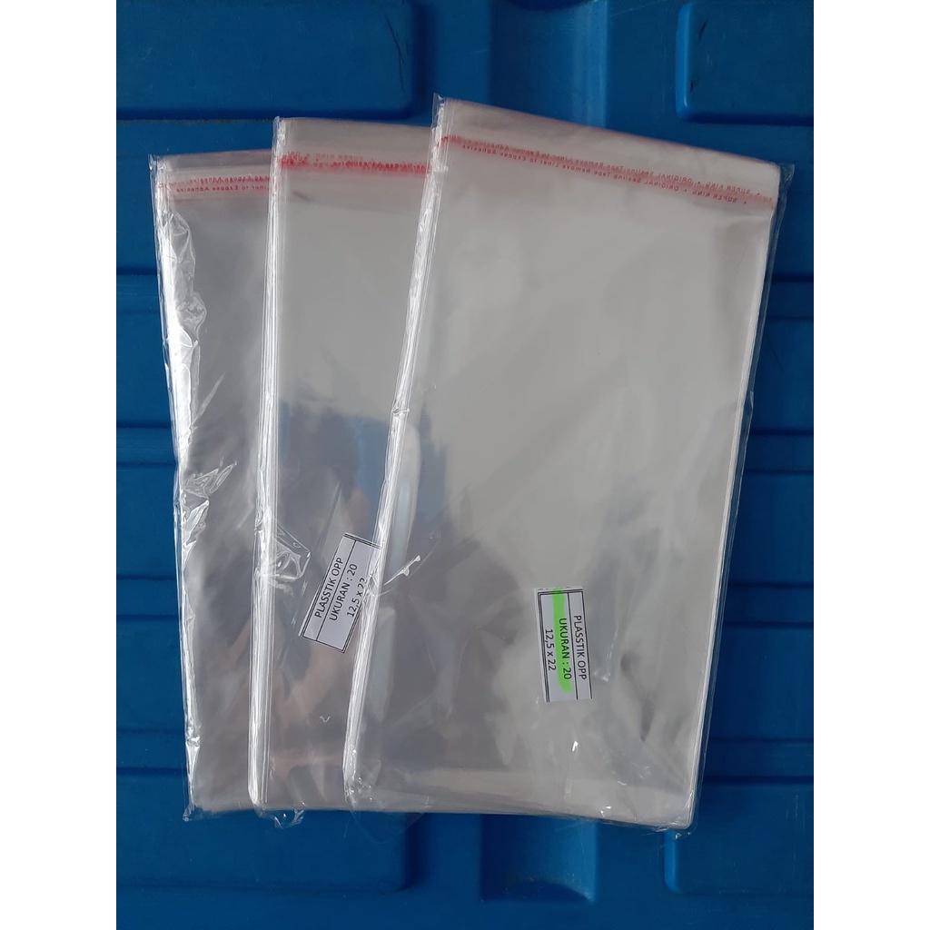 Jual Plastik Opp Ukuran 12,5 X 22 Isi 100 Harga Murah | Plastik Opp ...