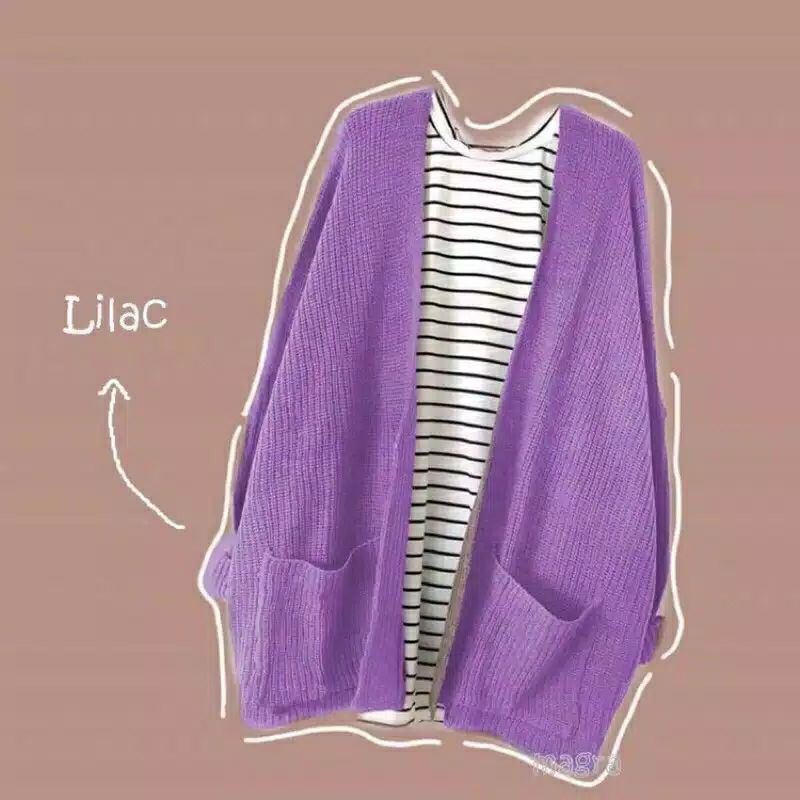 Jual OUTER RAJUT OVERSIZE LAVELLA RAJUT TEBAL Indonesia|Shopee Indonesia