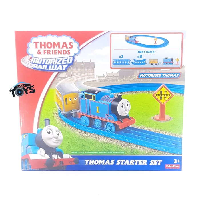 Jual Thomas & Friends Thomas Starter Set Electronic Motorized Railway | Shopee Indonesia