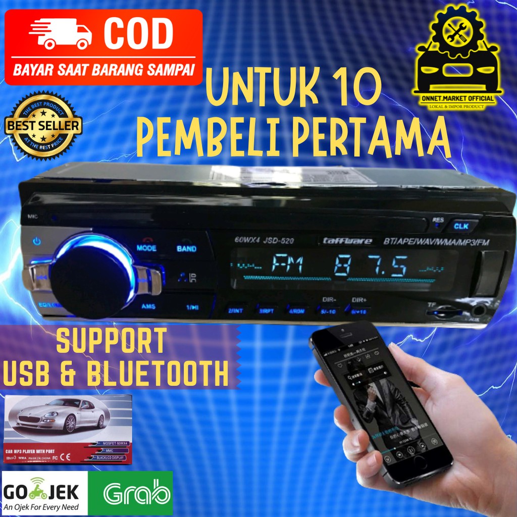 Jual Tipe Mobil Bluetooth Tip Mobil Standar Tape Mobil Standar | Shopee ...