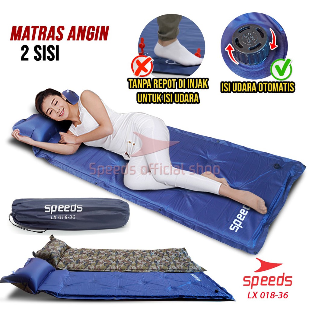 Jual SPEEDS Matras Angin Kasur Angin Kasur Tidur Angin Sleeping Pad ...