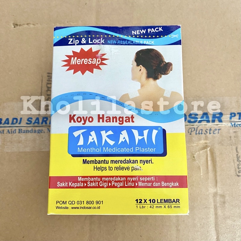Jual Koyo TAKAHI Hangat isi 120 lembar | Shopee Indonesia