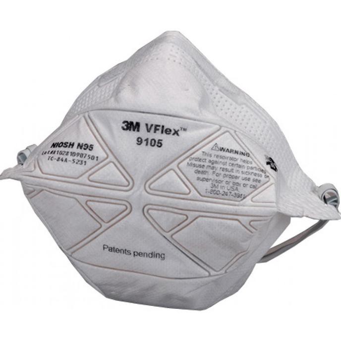 Jual MASKER N95 KIMIA / 3M 9105 VFLEX PARTICULATE RESPIRATOR - 1BUAH ...