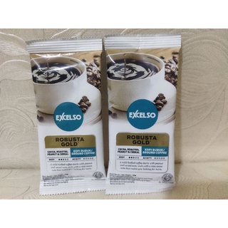 Jual KOPI EXCELSO ROBUSTA GOLD BOX ISI 10 SACHET @ 10 GRAM / KOPI ...
