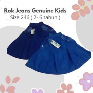 Jual Rok Rampel Jeans Anak Size 246 ( setara 2 s.d 6 tahun ) Indonesia ...
