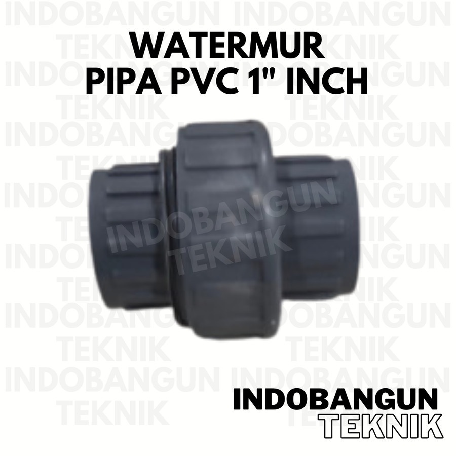 Jual Watermur Water Mur Watermoor Sambungan Pipa PVC 1" Inch | Shopee Indonesia
