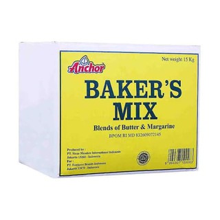 Jual ANCHOR BAKERS MIX BUTTER BLEND 500 GR / BUTTER + MARGARINE ...