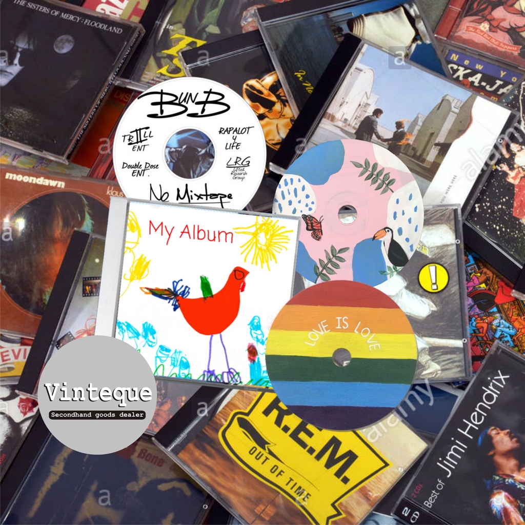 Jual Fanmade Mixtape CD Costum Album For Gift (cover dan cd bisa pakai ...