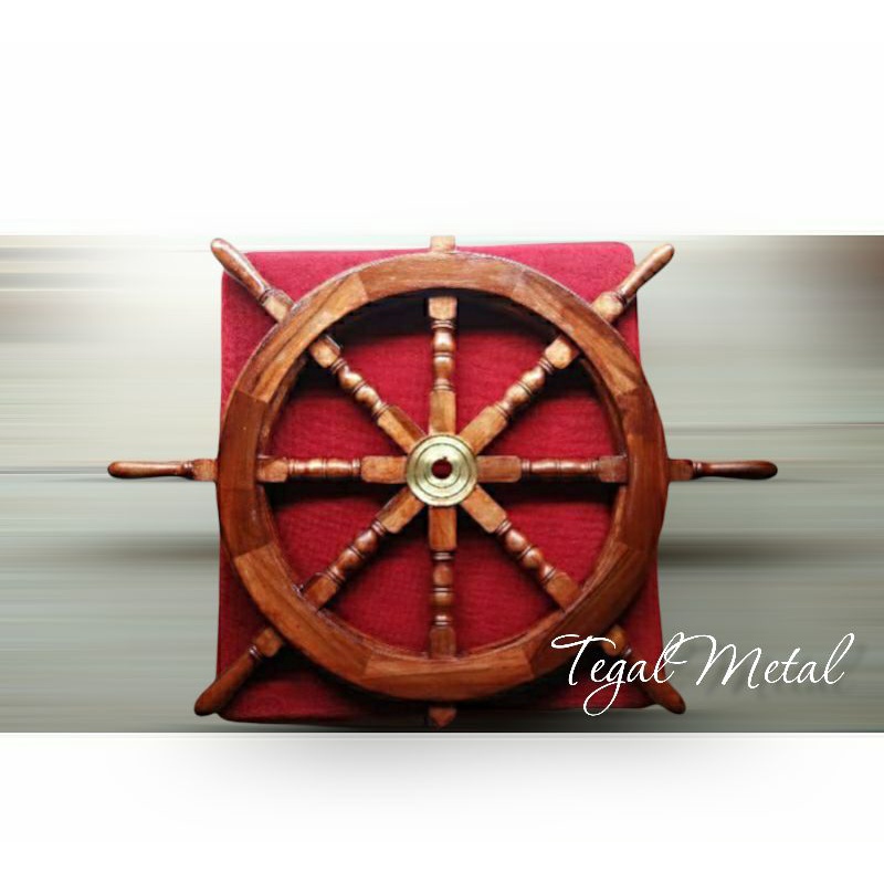 Jual SETIR KAPAL KEMUDI PERAHU 32 Inch (Kayu Jati) | Shopee Indonesia