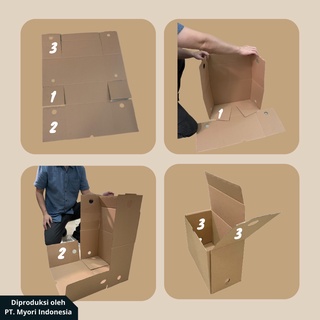 Jual Dus Arsip / Box File / Karton Arsip (Ukuran 38 x 27 x 30 cm ...