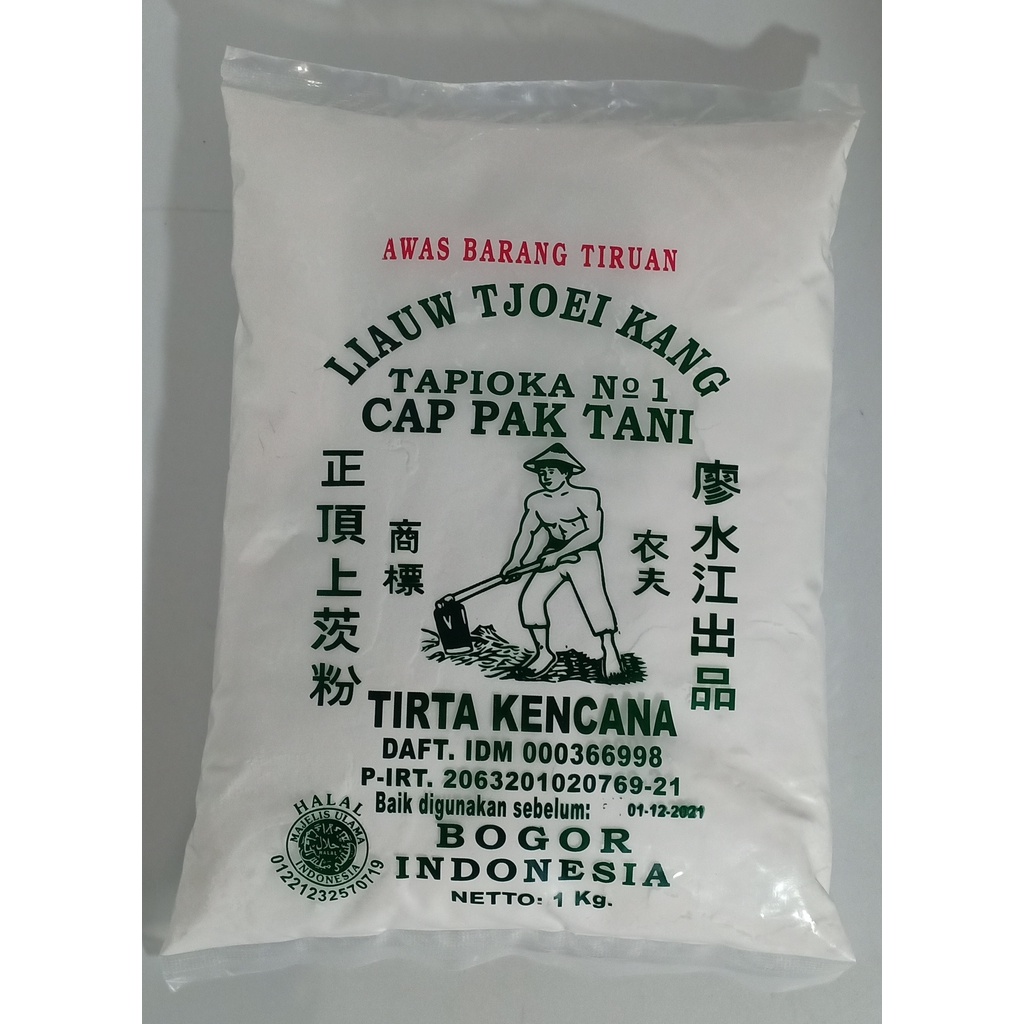 Jual TEPUNG TAPIOKA TANI LIAW TJIOE KANG 1KG | Shopee Indonesia