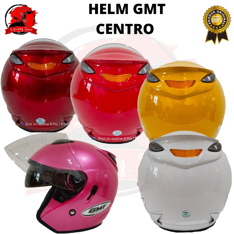Jual HELM G2 GMT CENTRO helm dewasa wanita / laki laki warna: pink ...