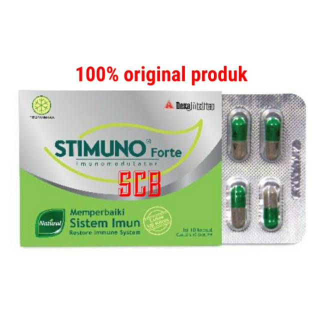 Jual Stimuno Forte - Isi 10 Kapsul | Shopee Indonesia
