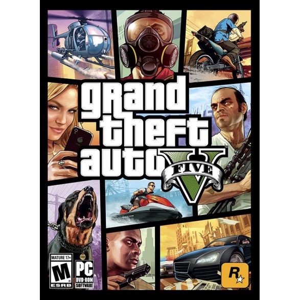 Jual GTA 5 Grand Theft Auto V: Premium Online Edition - Rockstar CD Key ...